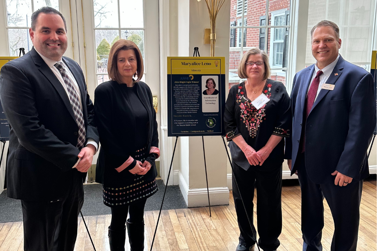 Mineola Public Schools honors Maryalice Leno with 2026 ASSET Bright ...